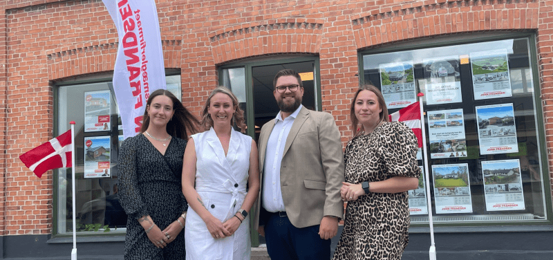 Haslev – Ejendomsmæglerfirmaet John Frandsen